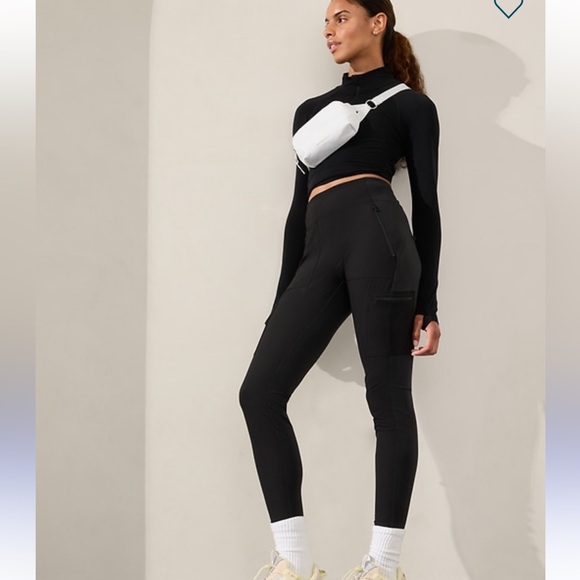 Athleta | Pants & Jumpsuits | Athleta Headlands Hybrid Cargo Tights ...